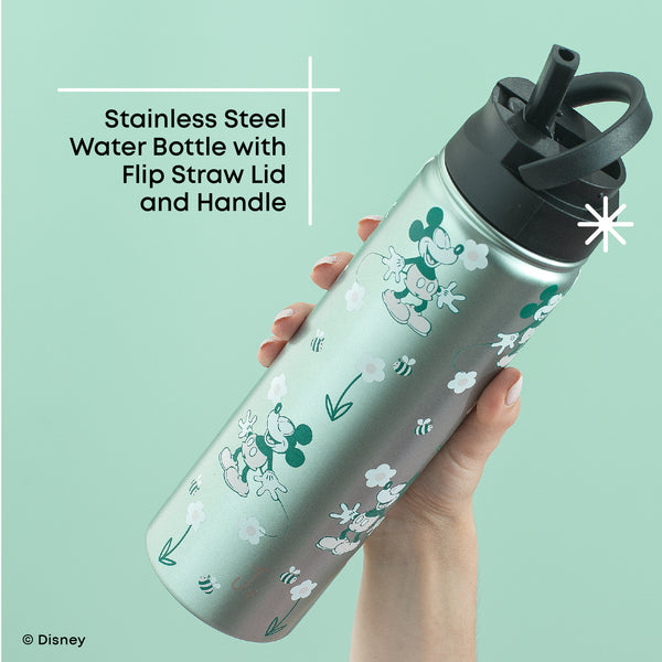 Disney Retro Vintage Mickey Mouse Stainless Steel Water Bottle – JoyJolt