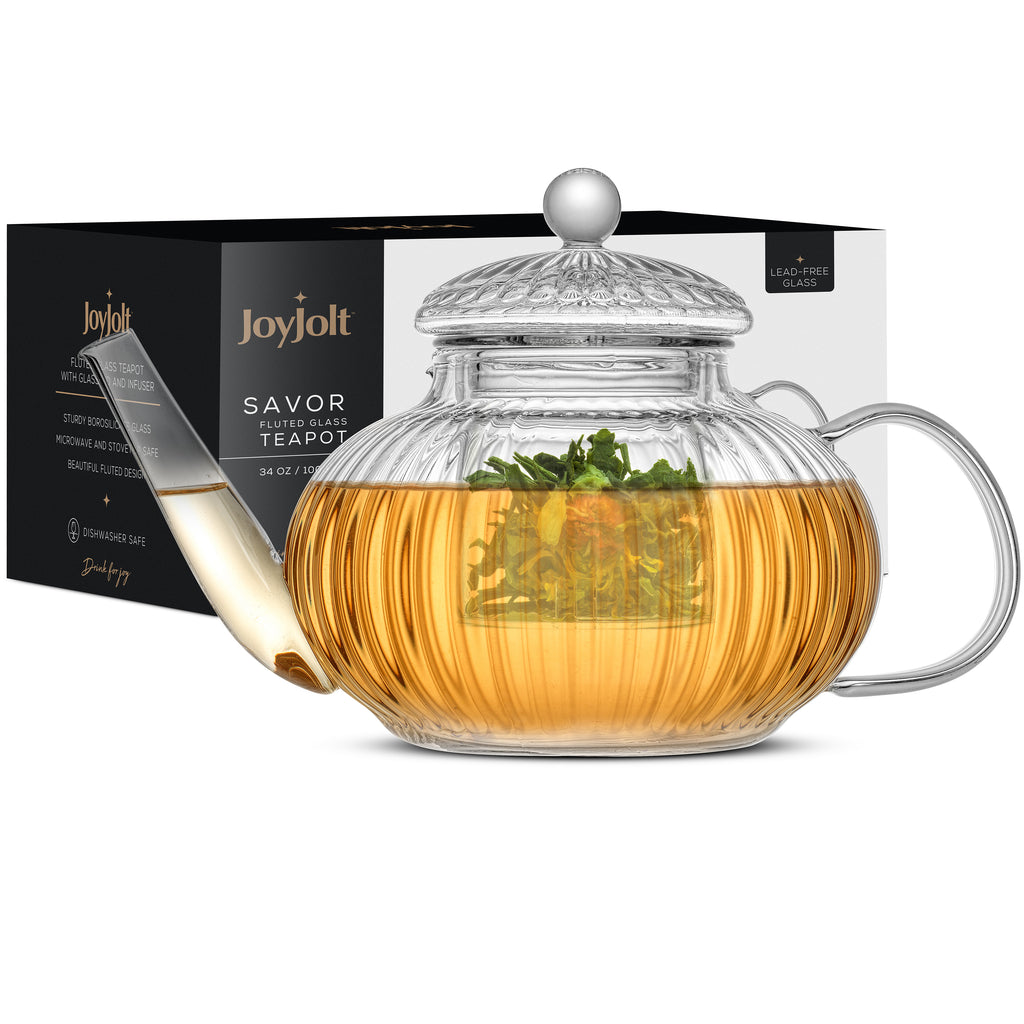 Fluted Tea Kettle | JoyJolt