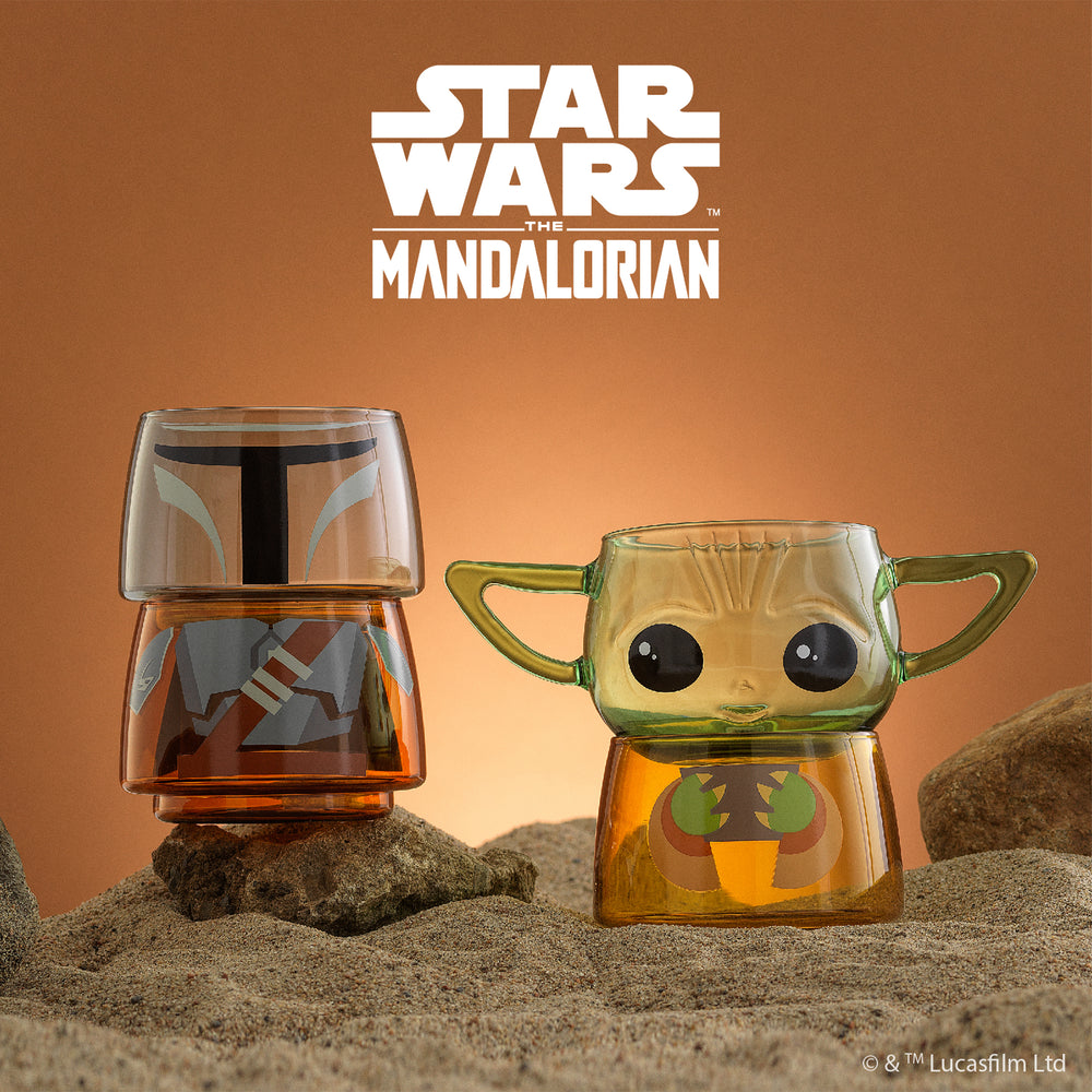 Star Wars™ Grogu 8oz Character Glasses