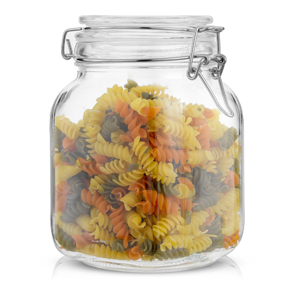 JoyJolt Airtight Jars & Silicone Seal Lids Set