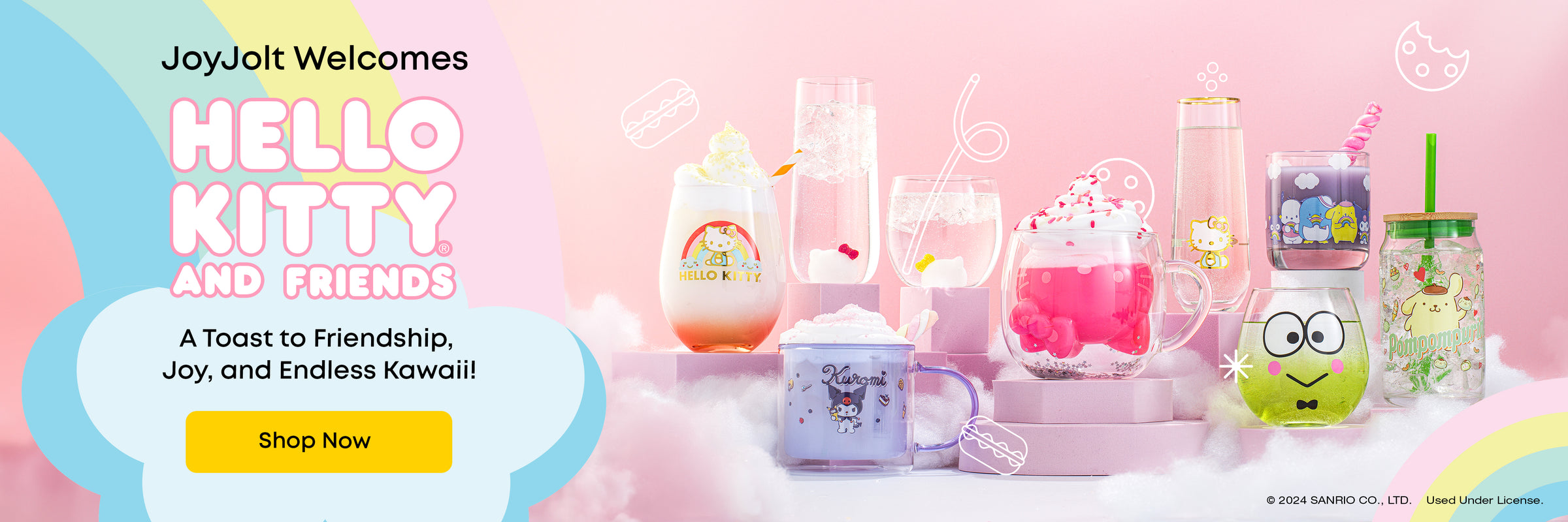 Live a Joyful Lifestyle with JoyJolt | Premium Glassware & Drinkware