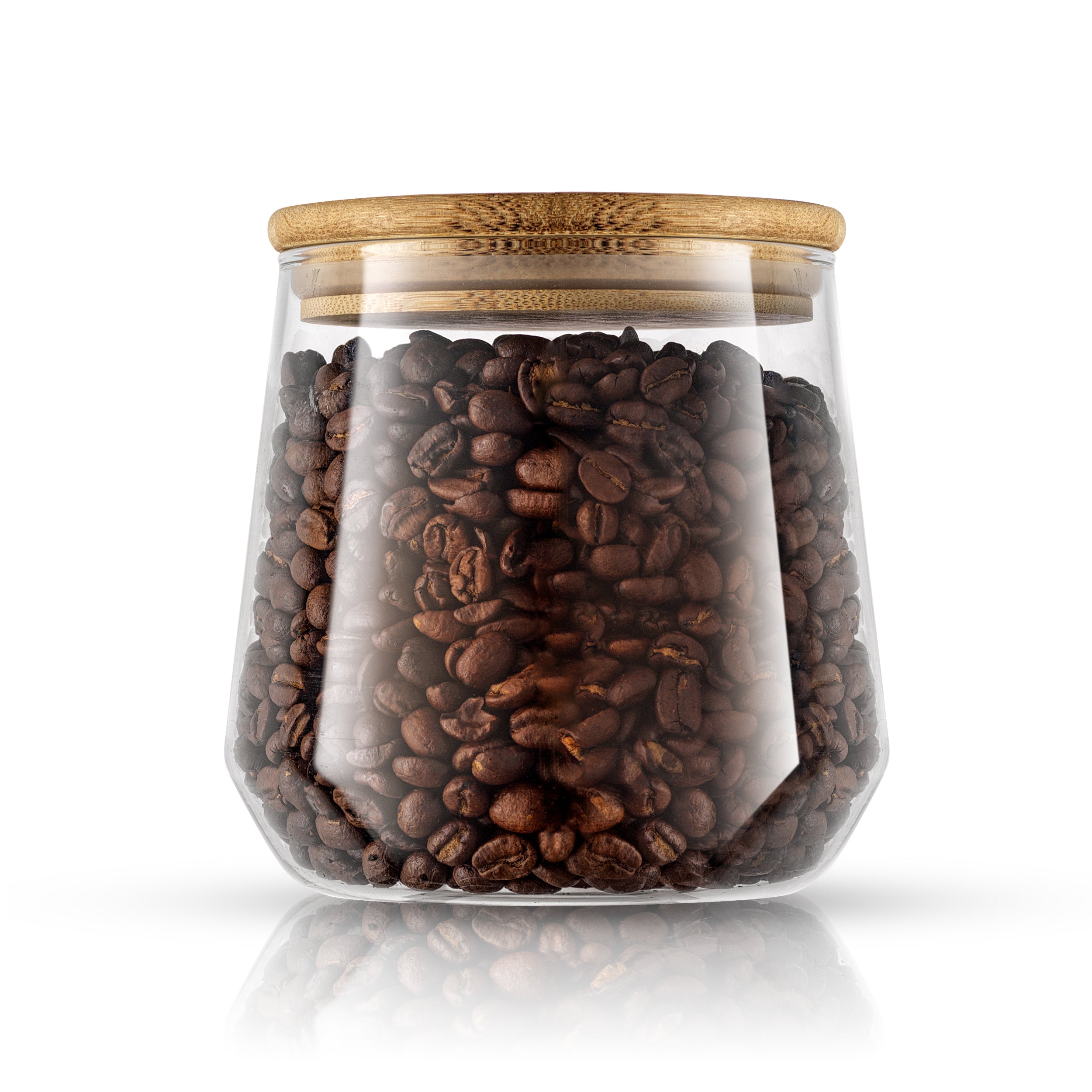 Glass Coffee Jar with Lid | JoyJolt